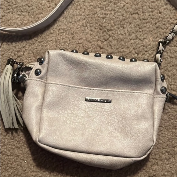 Rampage | Bags | Rampage Biege Crossbody Bag With Silver Studs And ...